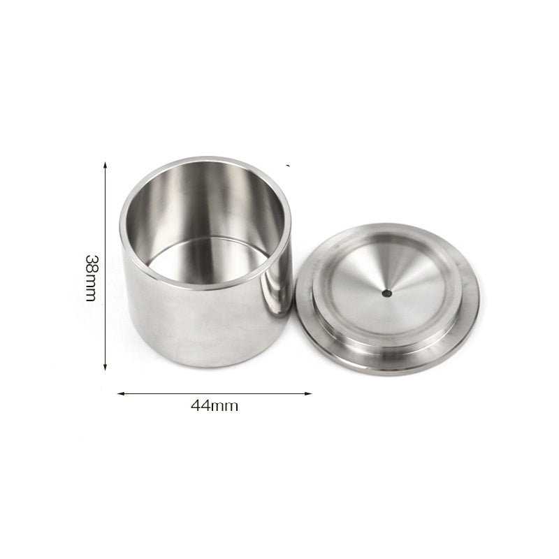 Stainless steel pycnometer, volume 37 ml - 100 ml | Laborxing
