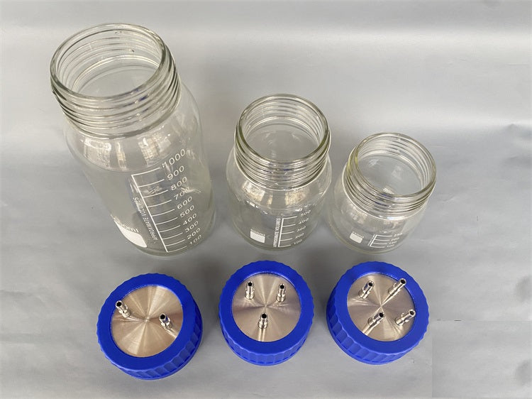 GL80 screw cap with multiple distributor for HPLC bottles | Laborxing