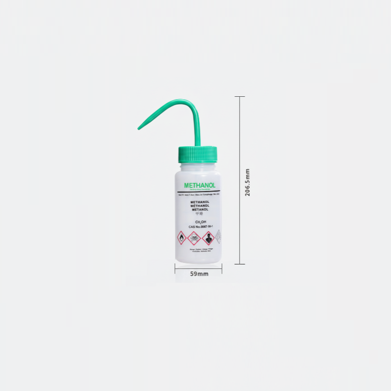 Solvent venting wash bottles, Plastic PE, capacity 250 ml to 500 ml ...