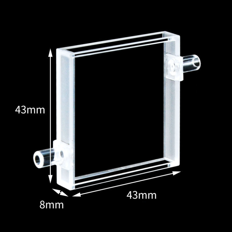 UV quartz marco flow through cells,double lightpath 5/40 mm | Laborxing