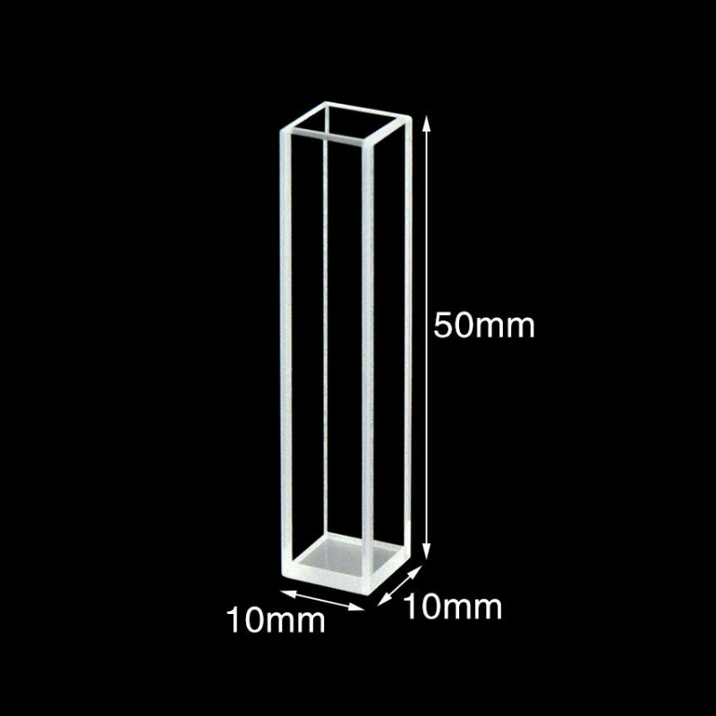 UV quartz macro cuvettes,4 clear windows,lightpath 8 mm | Laborxing