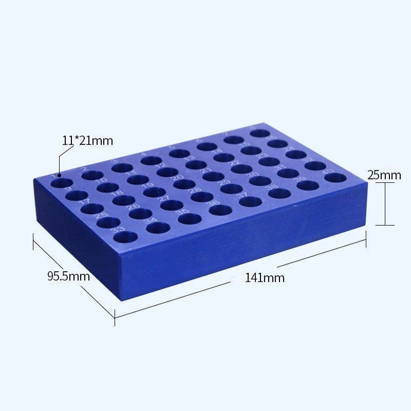 Aluminum cooling rack for 0.2 ml to 50 ml vials | Laborxing