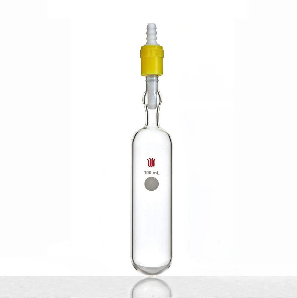 Schlenk tube with high vacuum valve, capacity 5 to 350 ml | Laborxing