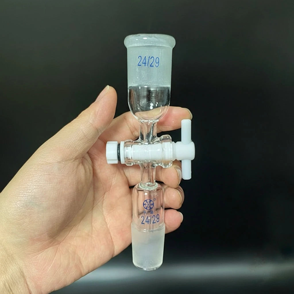 Flow control adapter with PTFE stopcock | Laborxing