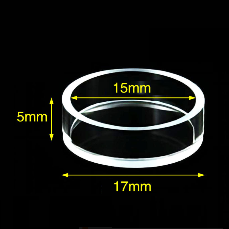UV quartz marco cylinder cuvette with cap,diameter 17 mm | Laborxing