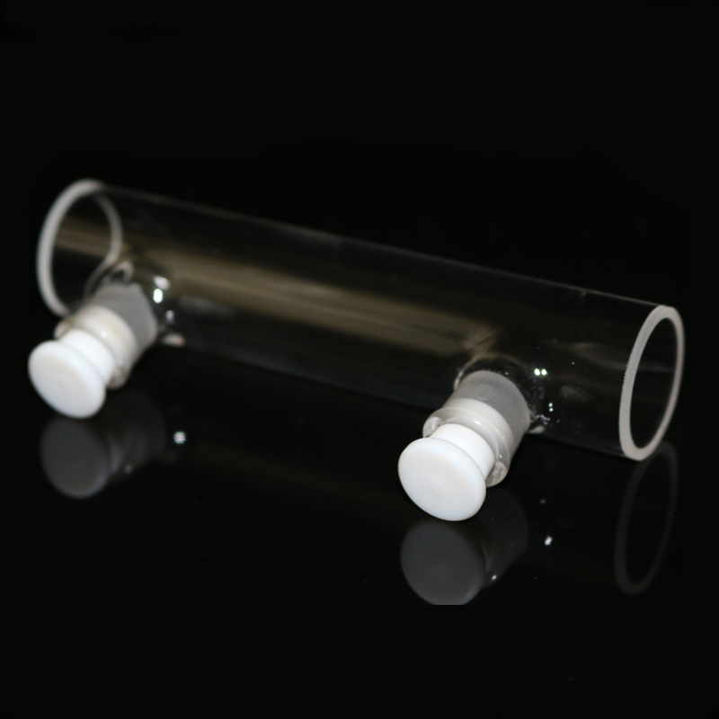 Large cylindrical polarimeter cell with PTFE Stopper | Laborxing