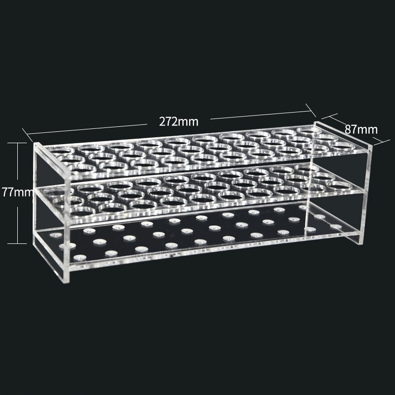 30 slots Test tube stands, PMMA | Laborxing
