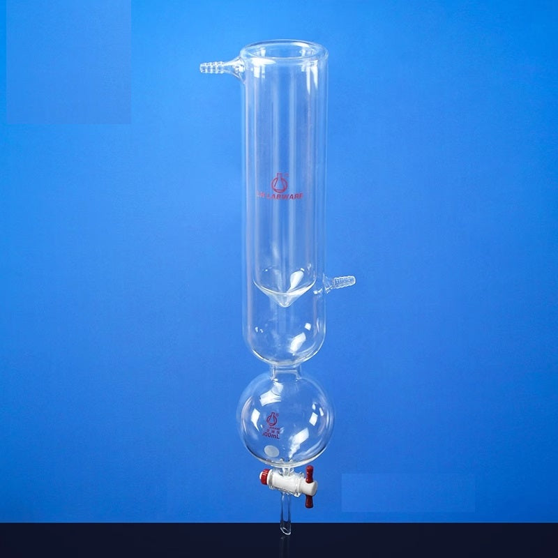 Dewar cold trap with reservoir and outlet on bottom | Laborxing