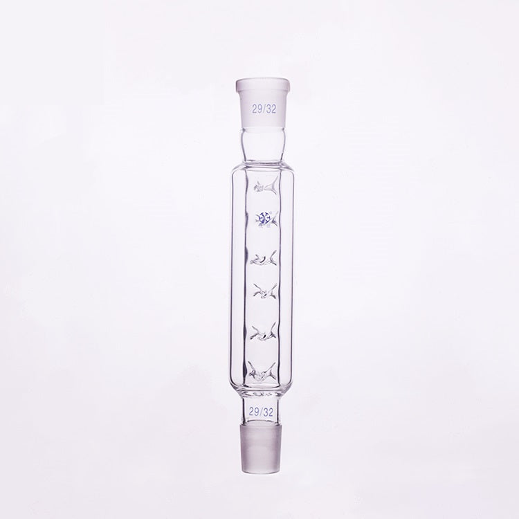 Vigreux column with jacket, length 200 mm to 400 mm | Laborxing