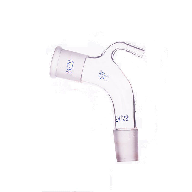 105° Distilling adapter with hose connector and joint | Laborxing