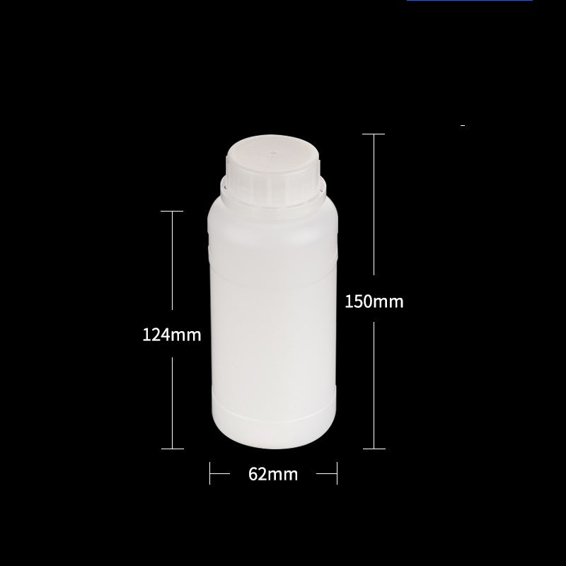 Narrow mouth bottles, Plastic HDPE, semi-transparent, capacity 250 ml ...