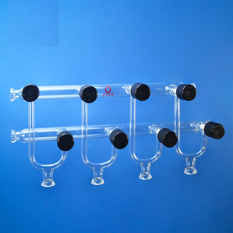 Double bank vacuum manifold with #15 Oring flange, ports 3 to 5 ,Schle ...