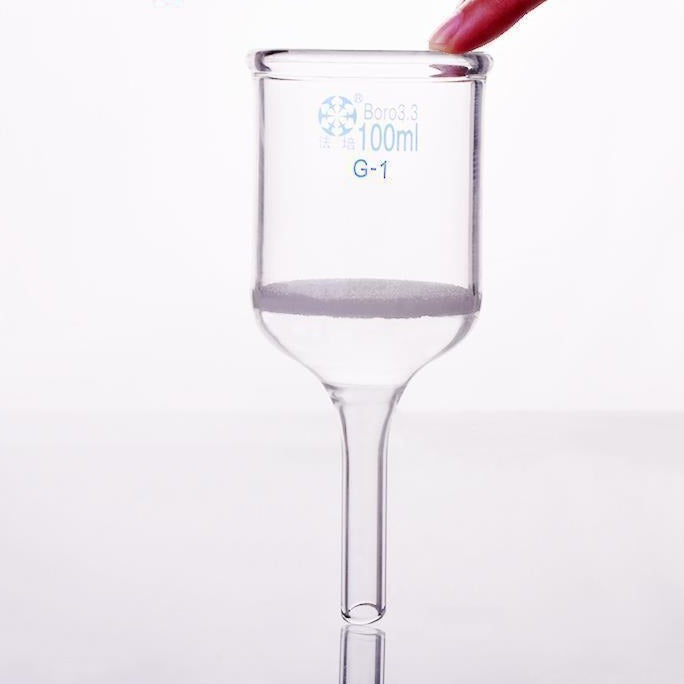 Cylindrical separating funnel with stopcock and stopper, graduated, 50 ...