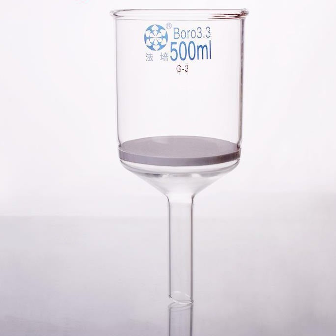 Cylindrical separating funnel with stopcock and stopper, graduated, 50 ...