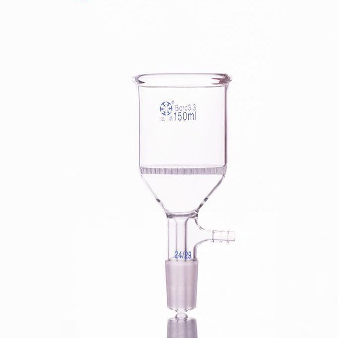 Buechner funnel with joint, slit-sieve and hose connector, 50 ml to 2 ...