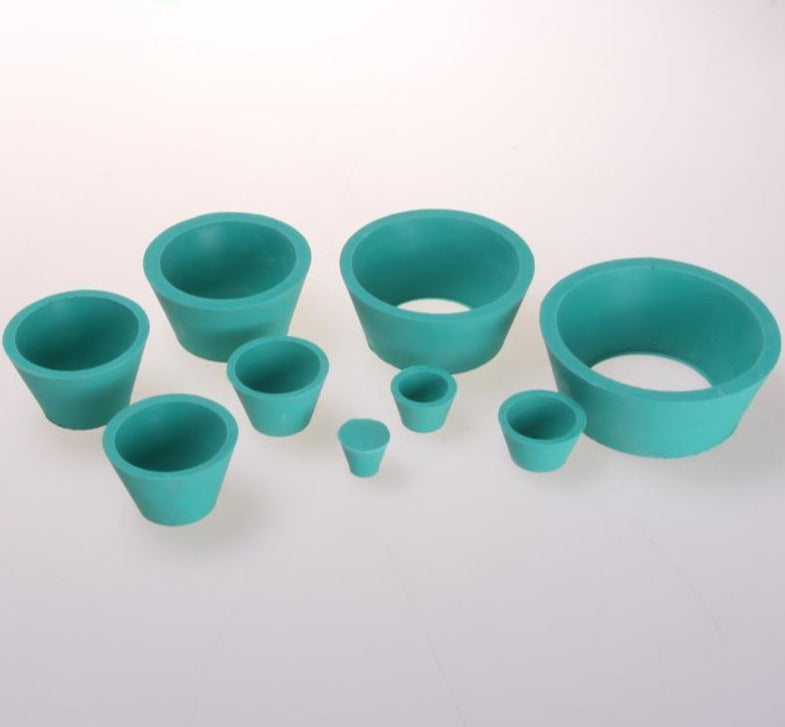 Conical rubber sleeves for vacuum filtration, 9 in 1. | Laborxing