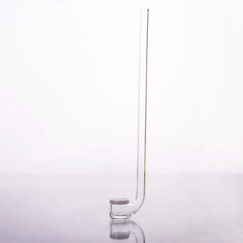 Gas dispersion tube with frit, 90° curved | Laborxing