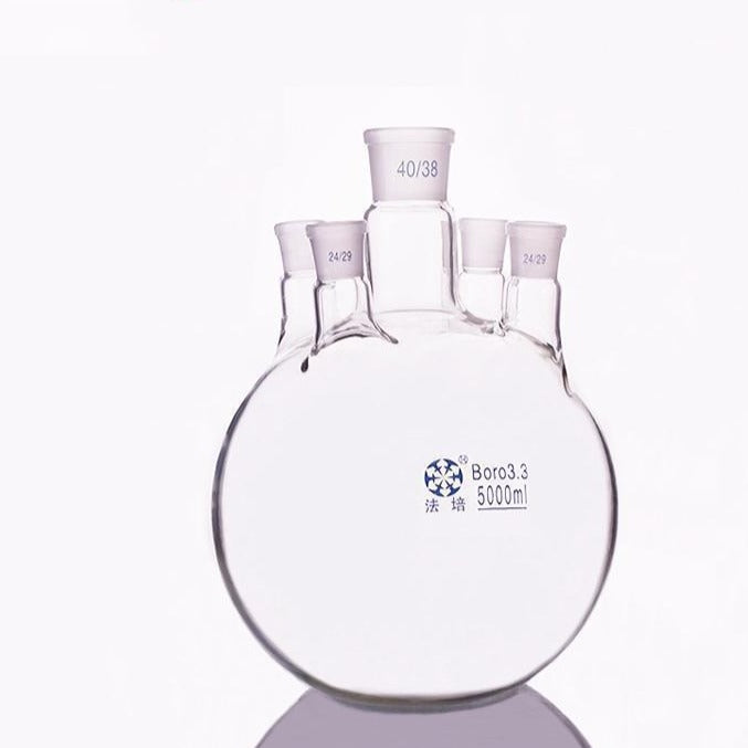 Erlenmeyer flask with stopper, PTFE, 50 ml to 250 ml | Laborxing