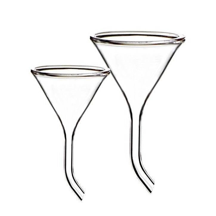 Funnel with bent stem, diameter 30 to 100 mm | Laborxing