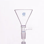 Funnel with frit, joint and hose connector, diameter | Laborxing