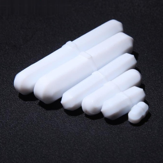 Magnetic spinbars with center ring, length 6 to 100 mm, 10 units/pack ...