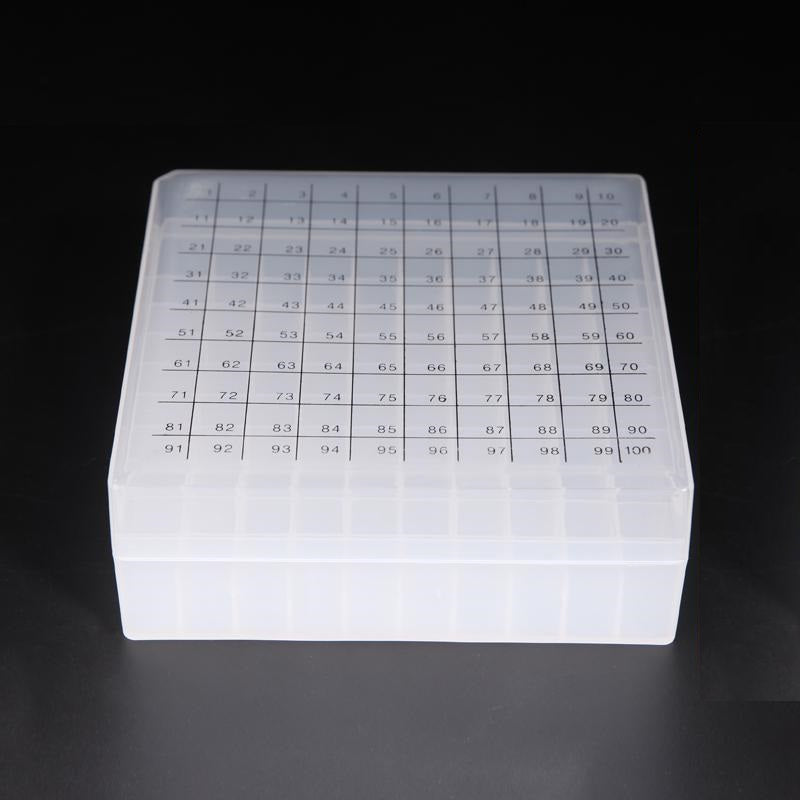 Cryogenic storage box for 2 ml Cryogenic vials, slots 81-100 | Laborxing