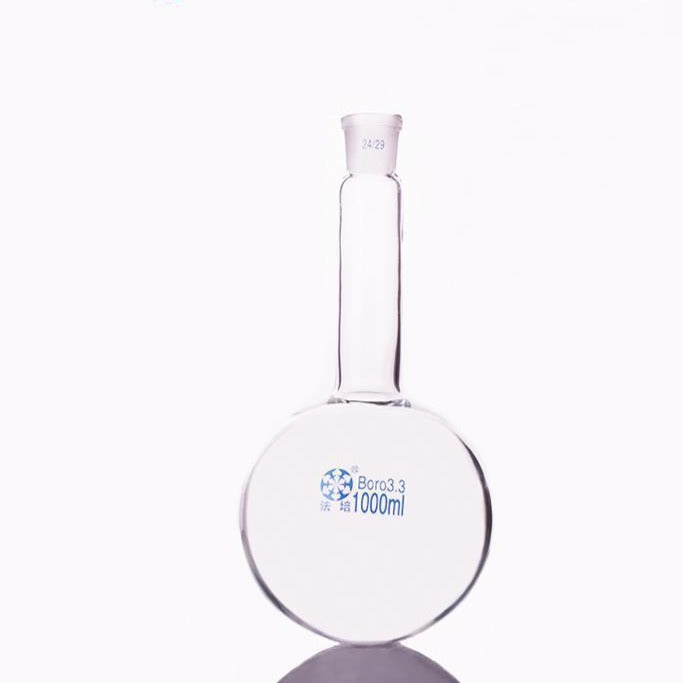 Round bottom flask with long neck and joint, 25 to 3.000 ml | Laborxing