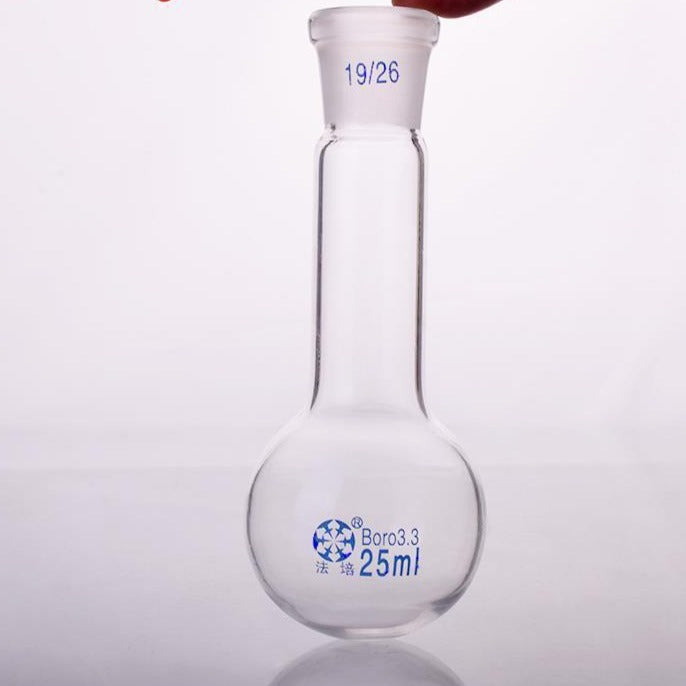 Round bottom flask with long neck and joint, 25 to 3.000 ml | Laborxing