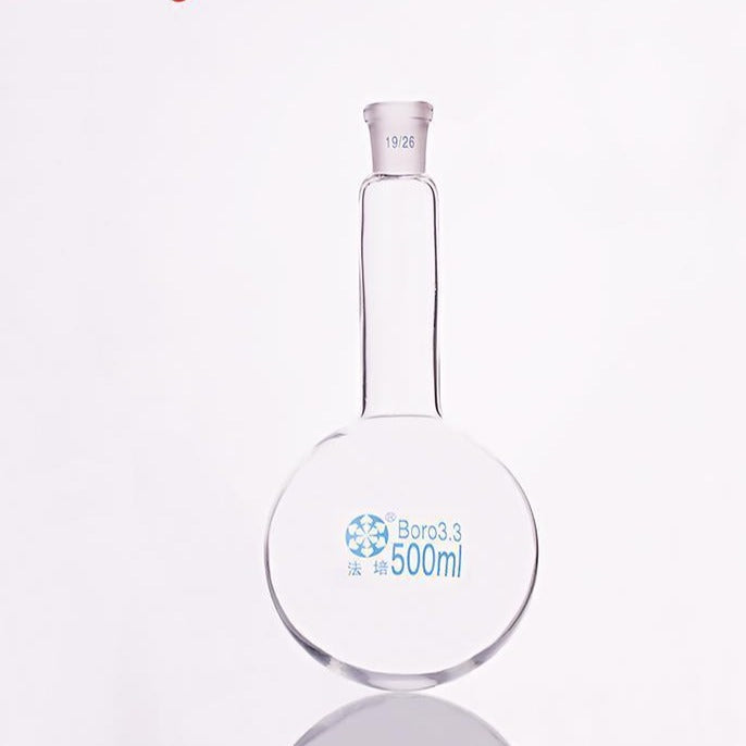 Round bottom flask with long neck and joint, 25 to 3.000 ml | Laborxing