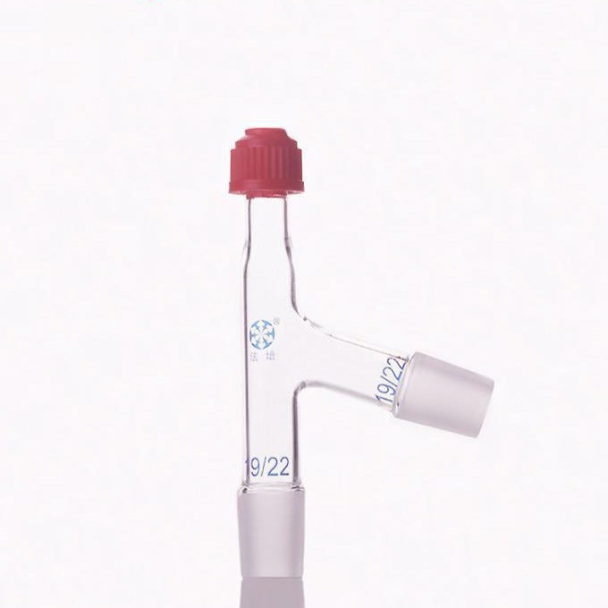 Thermometer adapter with 75° connecting tube and joint - Laborxing ...