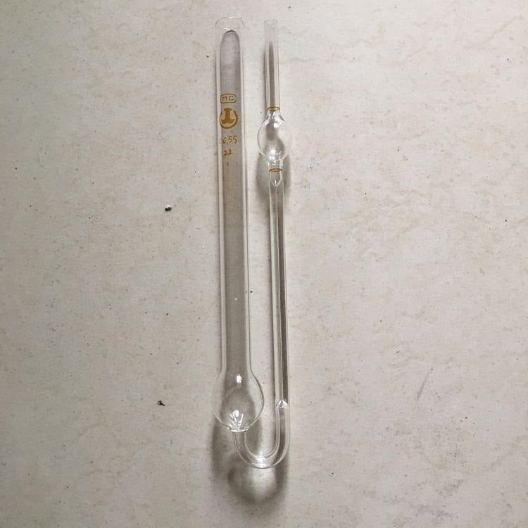 Viscometer acc. to Ostwald, capillary diameter 0.4 to 1.0 mm | Laborxing