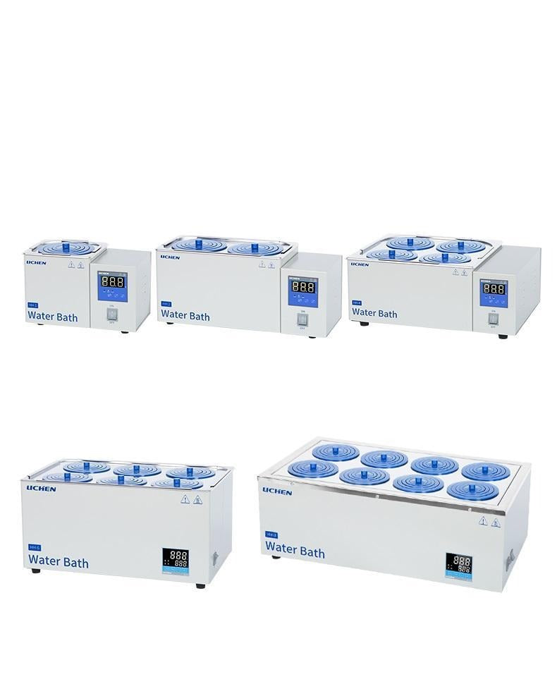 Water bath with concentric rings flat cover, openings 1 to 8 | Laborxing